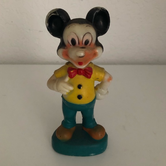 Disney | Toys | Vintage 96s Mickey Mouse Figurine | Poshmark